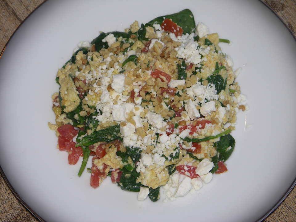 Spinach Tomato Scramble Recipe - Food.com