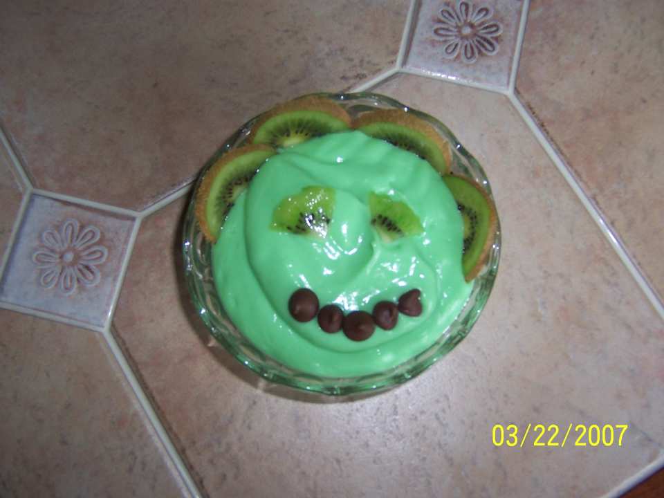 Kiwi Green Goblin Pudding Recipe - Food.com