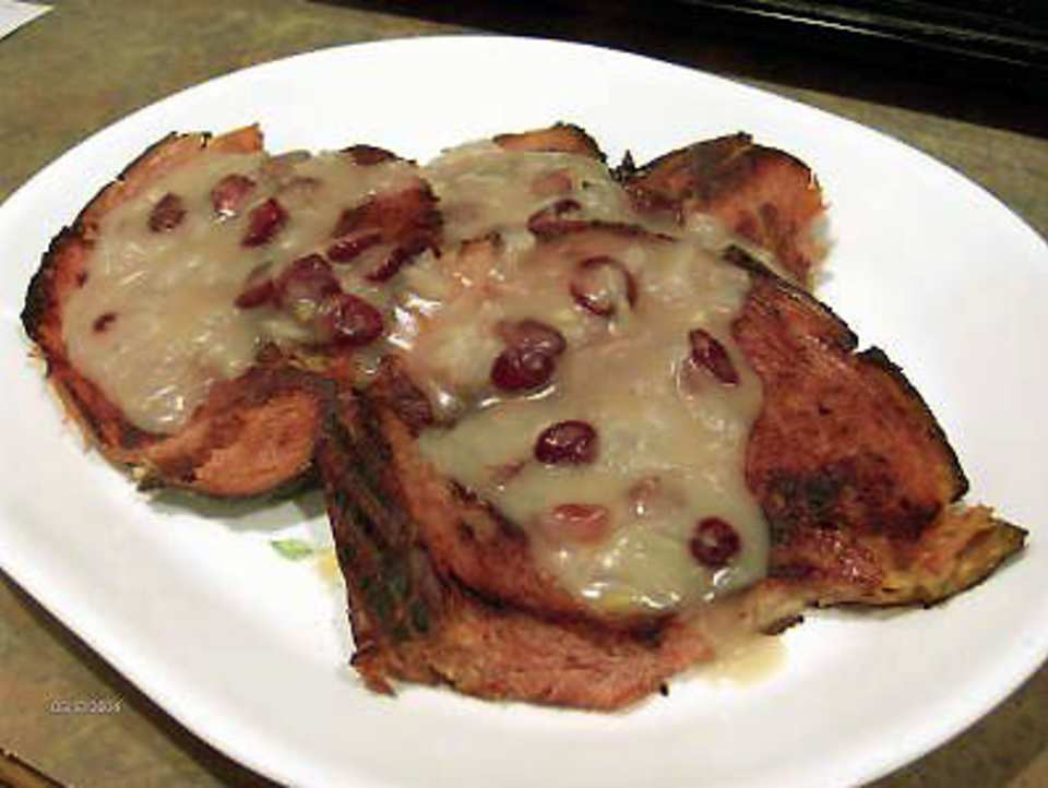 Easter Ham Steaks with Whiskey Sauce Recipe - Food.com
