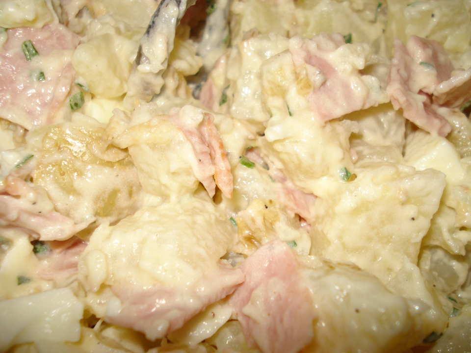 Lite Ham Egg and Potato Salad Recipe - Food.com