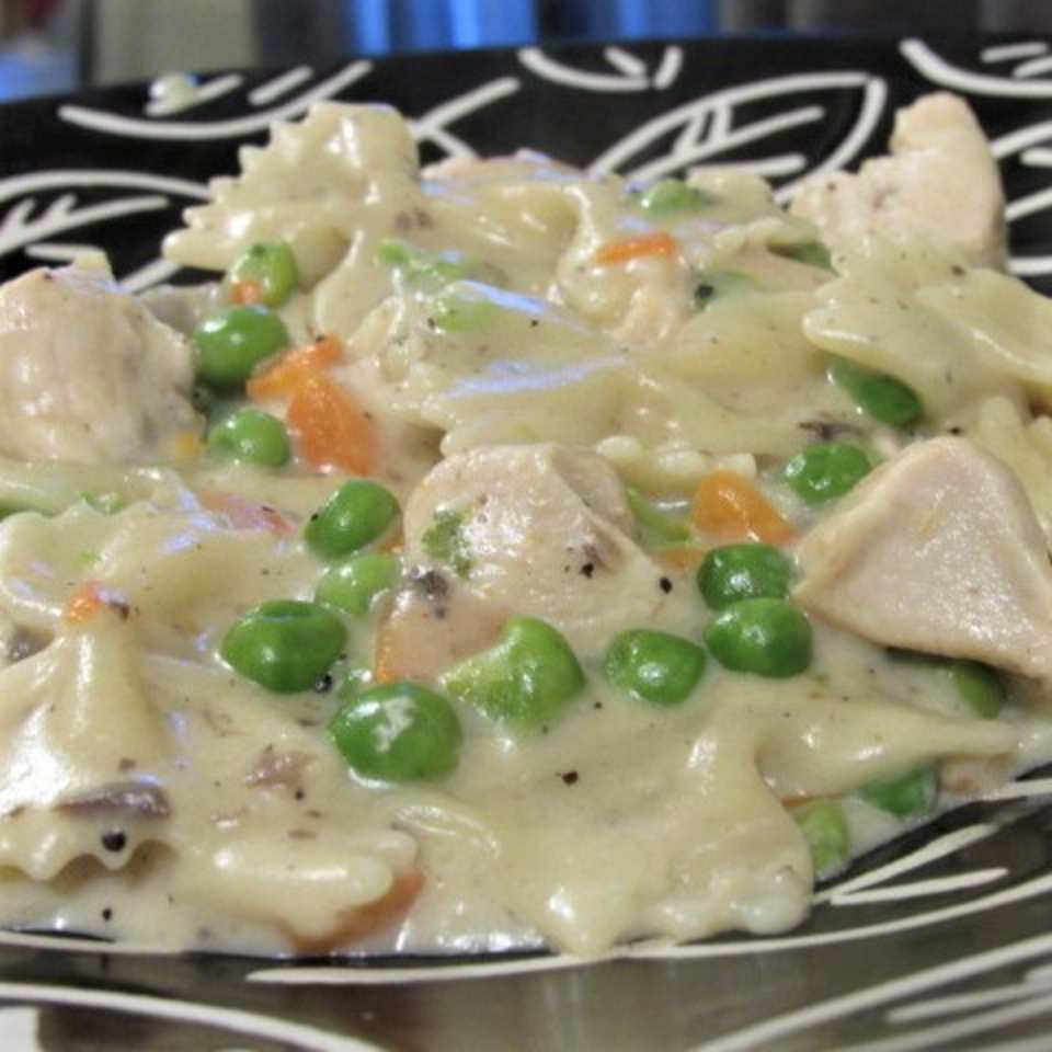 One Dish Chicken and Bows Recipe - Food.com