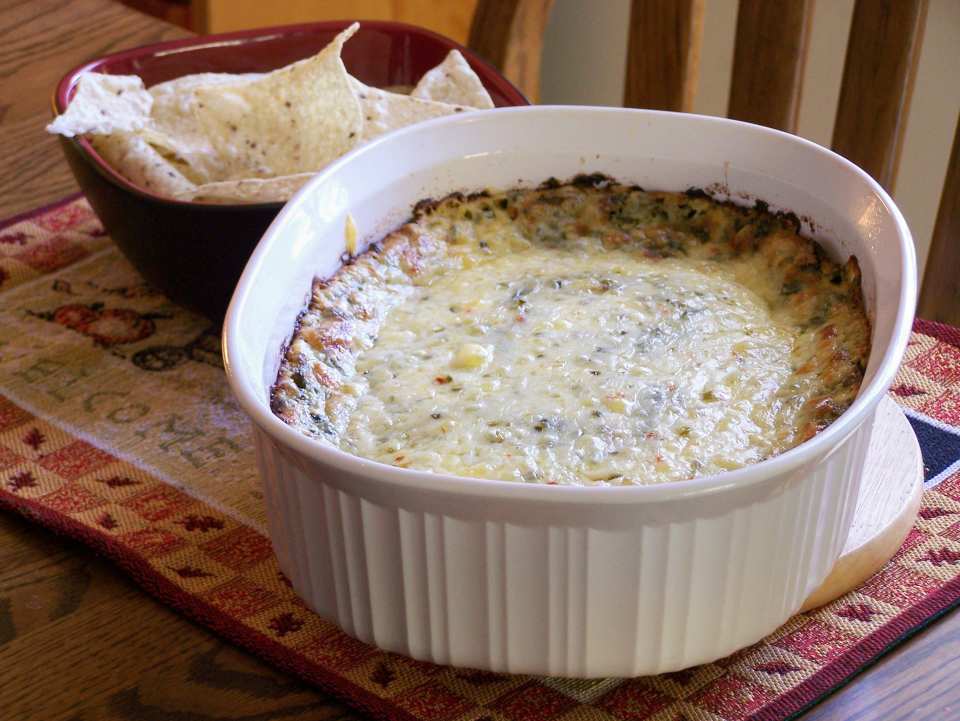 Cheesy Spinach Dip Recipe - Cheese.Food.com