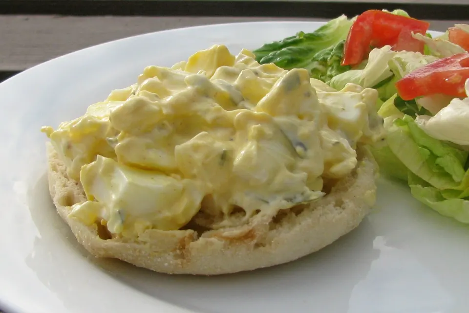 Open-Faced Egg Salad Sandwiches Recipe - Food.com