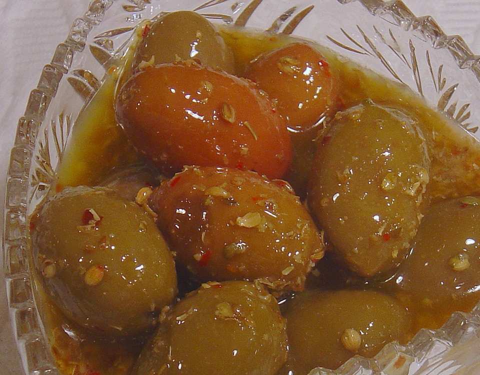 Marinated Green Olives - Chakistes Kibrisli Style Recipe - Food.com