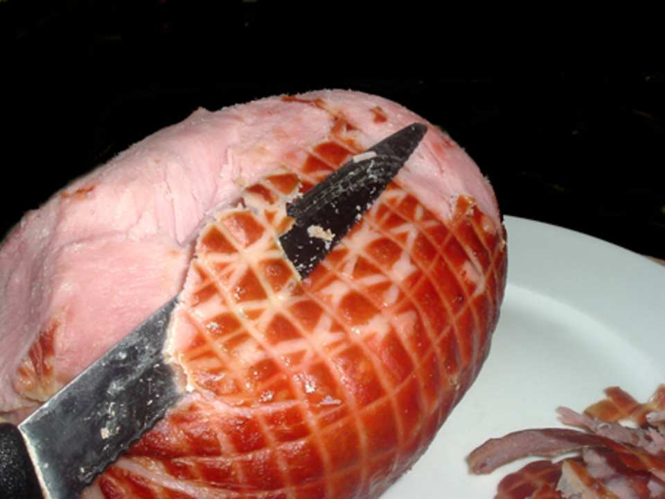Celebration Spiced Baked Ham With Orange and Marmalade Glaze Recipe ...
