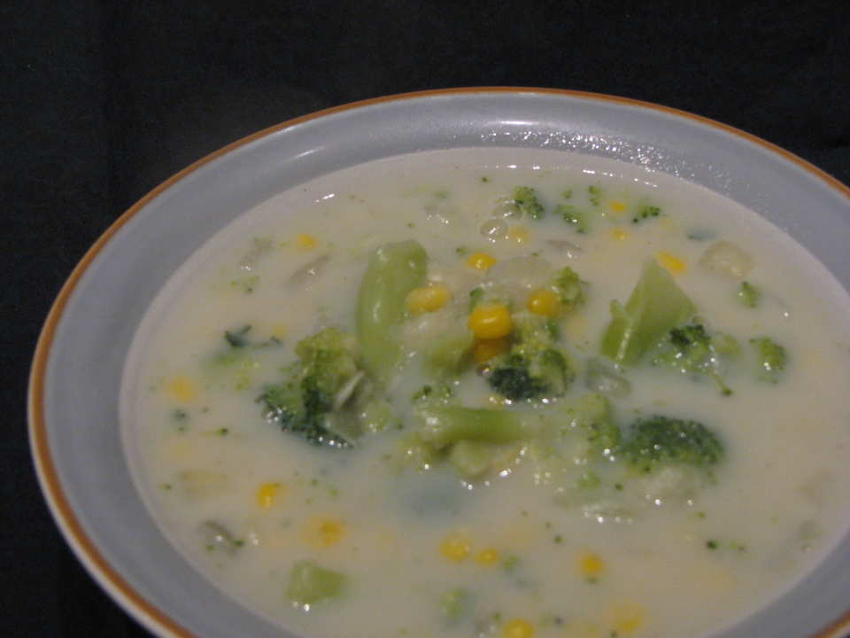 Creamy Corn and Broccoli Chowder Recipe - Food.com