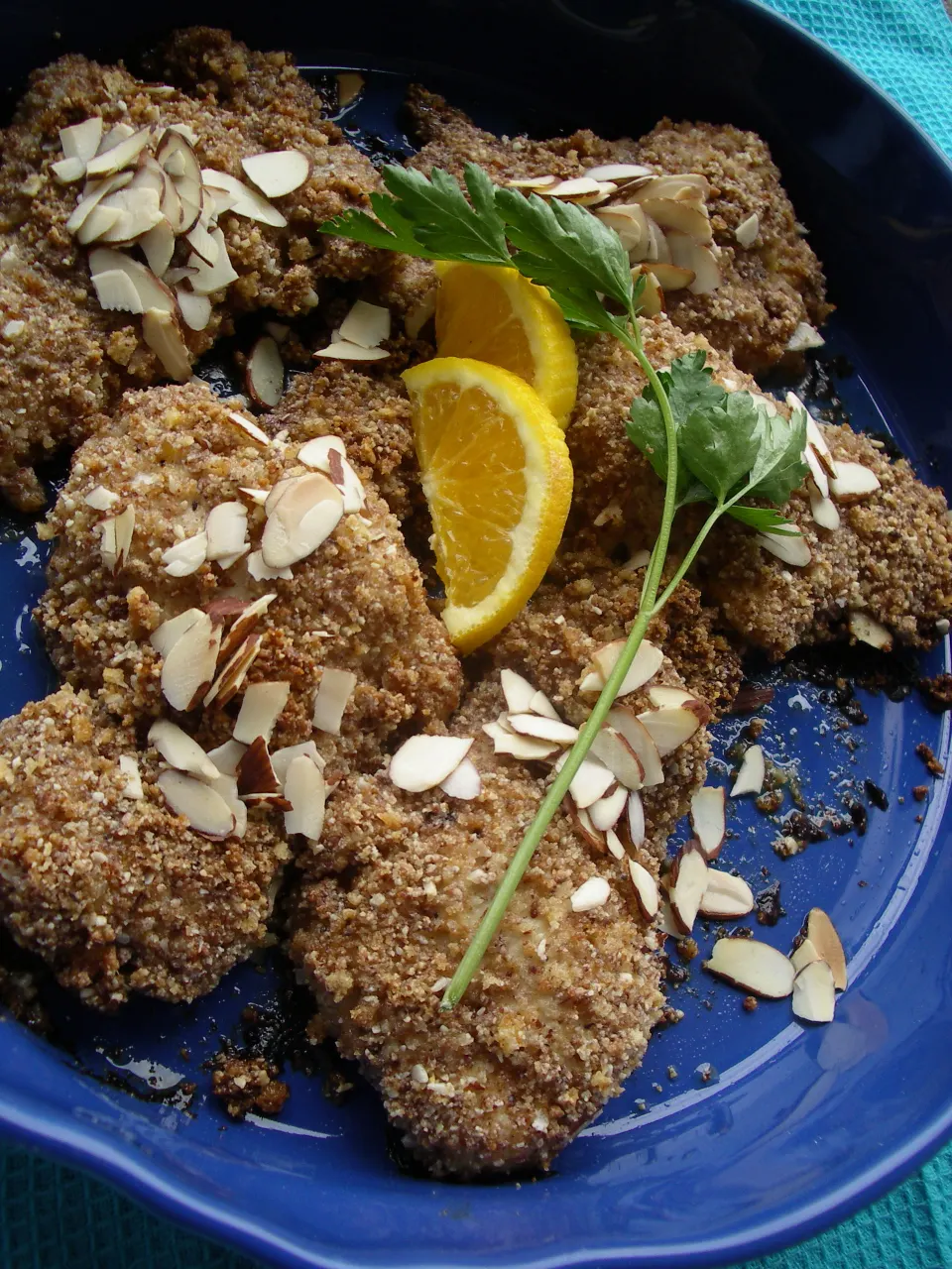 Almond-Crusted Catalan Chicken Recipe - Food.com