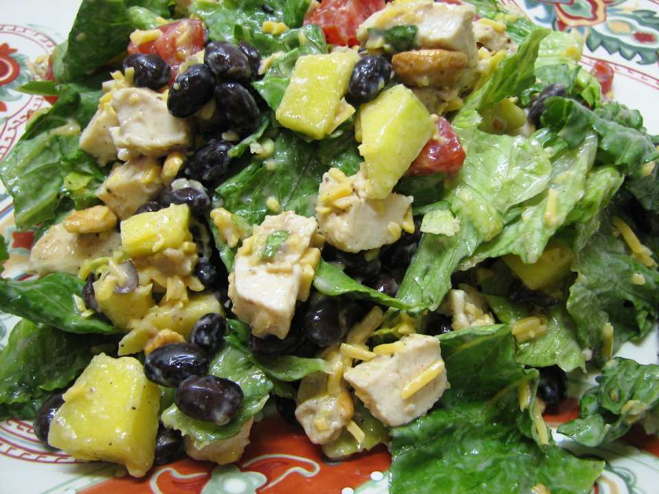 Caribbean Chicken Salad W/ Fat-Free Dressing Recipe - Food.com
