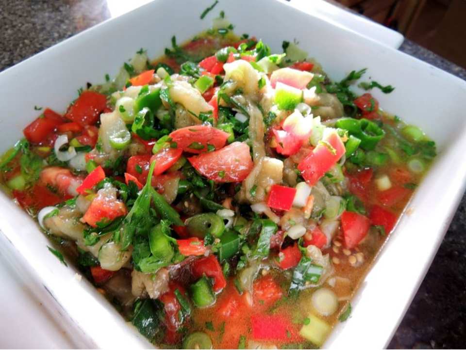 Lebanese Eggplant Salad - (Salatit El Batinjan) Recipe - Food.com