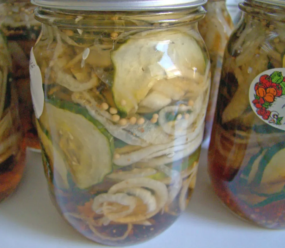 Heritage Bread and Butter Pickle - Pickled Cucumber and Onions Recipe ...