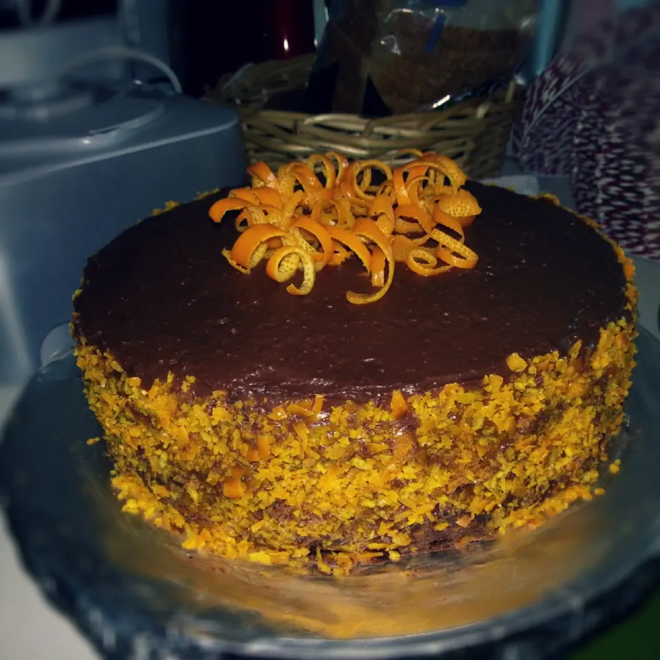 Nigella Lawson Flourless Chocolate Orange Cake Recipe - Food.com