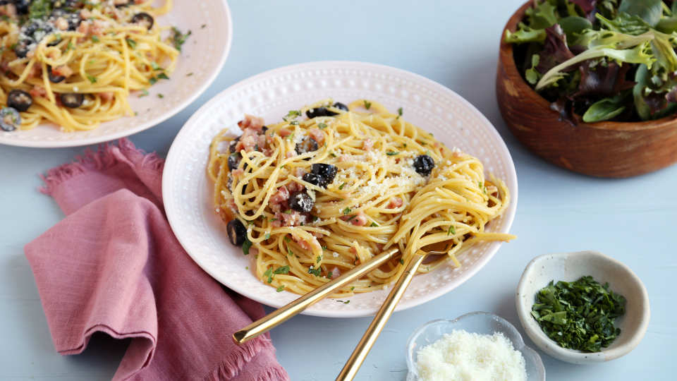 Italian Spaghetti with Ham Recipe - Food.com