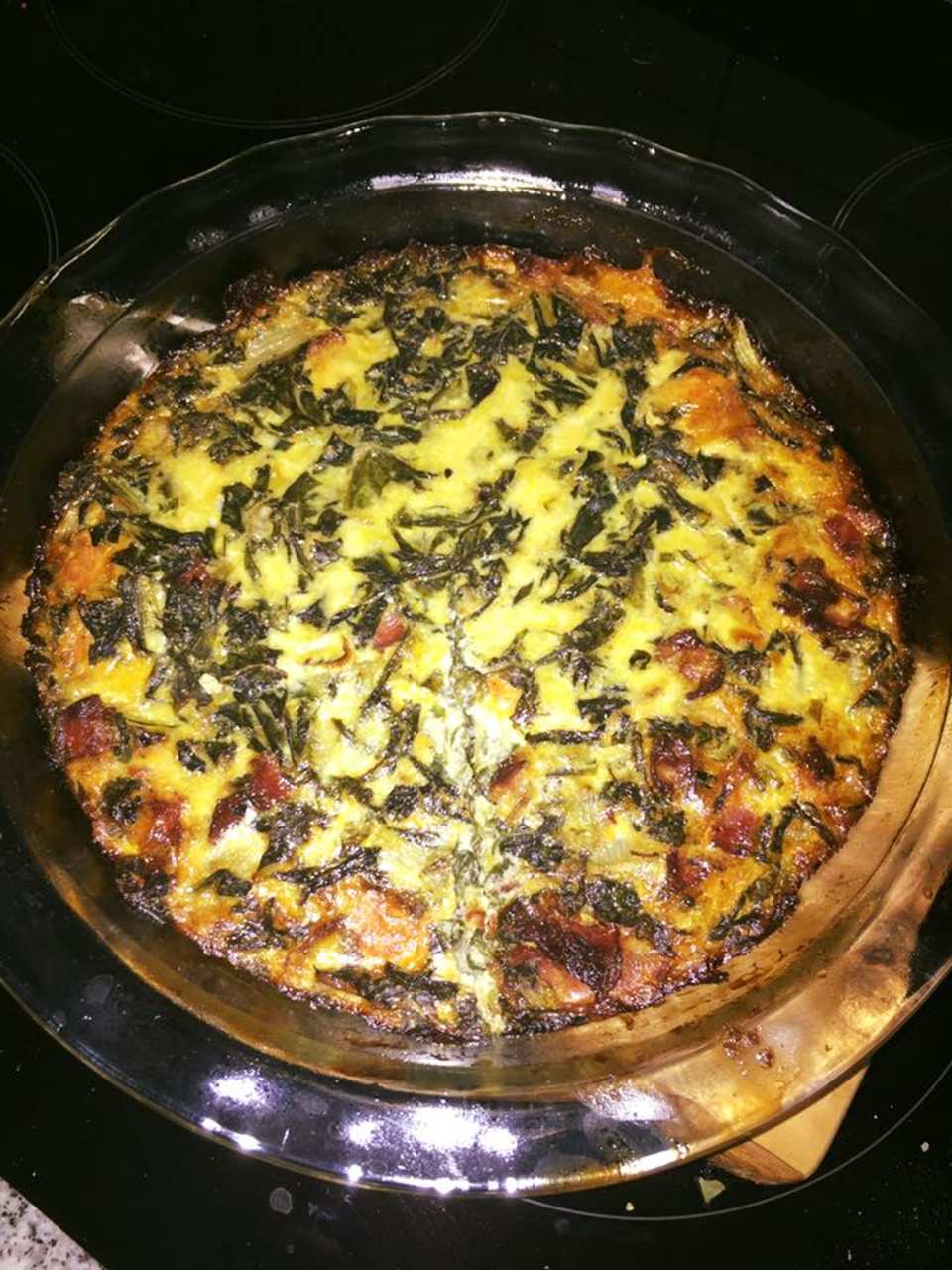 Crustless Swiss Chard Quiche Recipe - Food.com