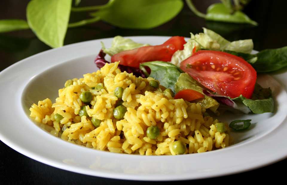 Yellow Rice With Peas Recipe - Food.com