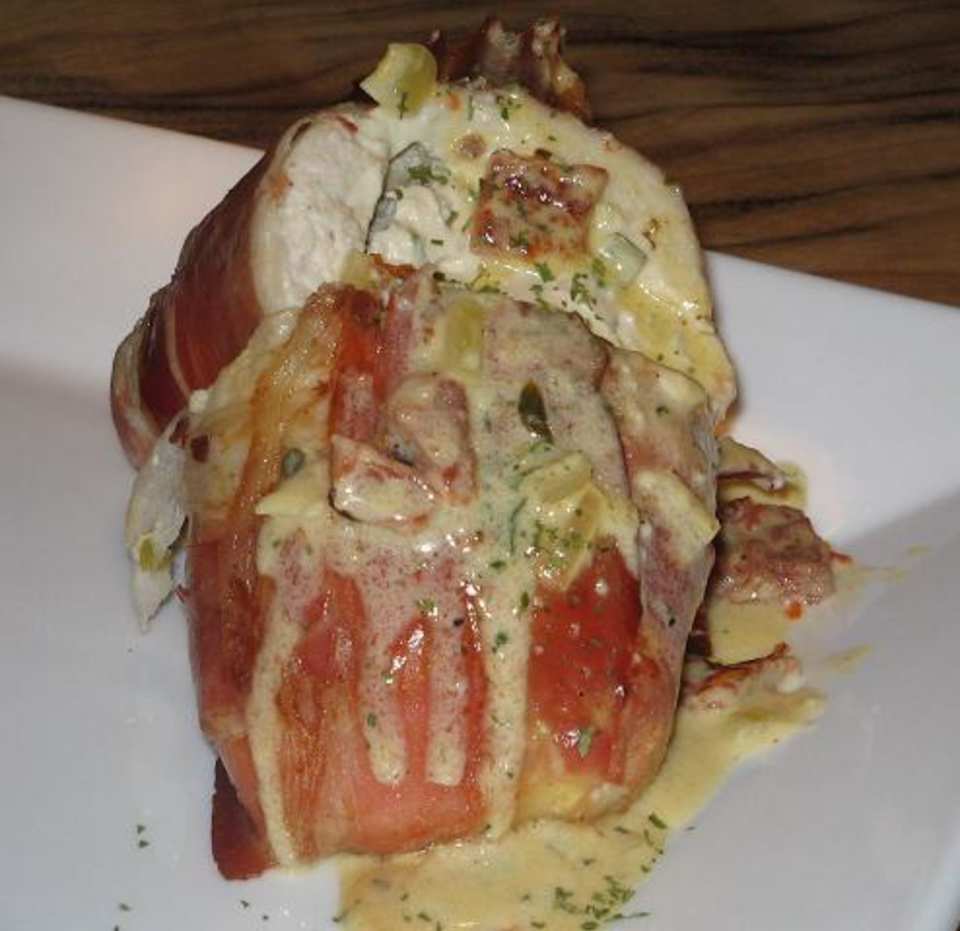 Shrimp-Stuffed Chicken With Cream Sauce Recipe - Food.com