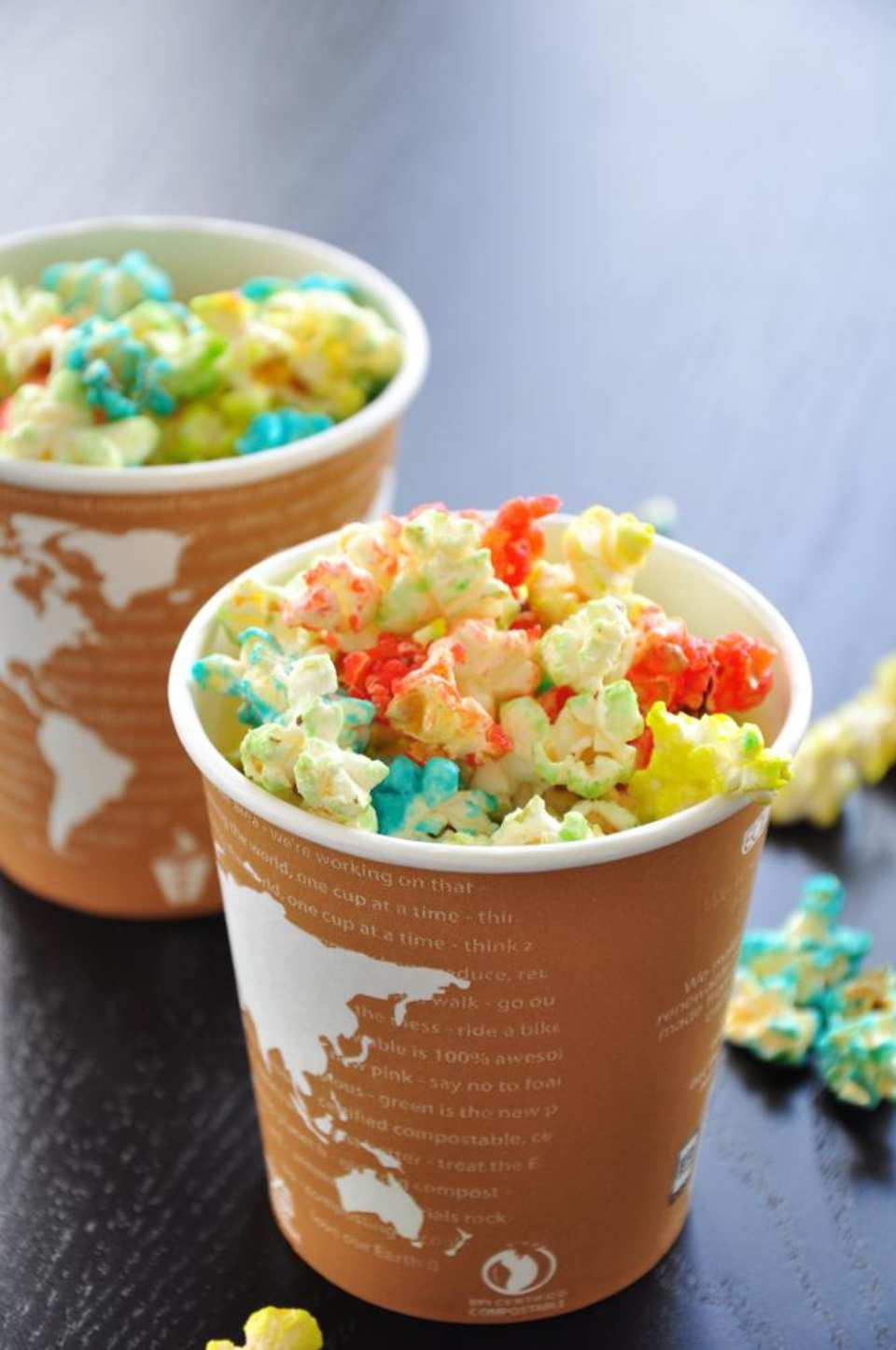 can you put food coloring in popcorn