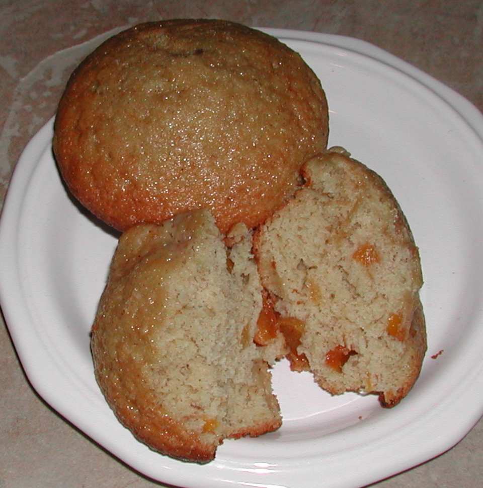 Spiced Peach Muffins Recipe - Food.com