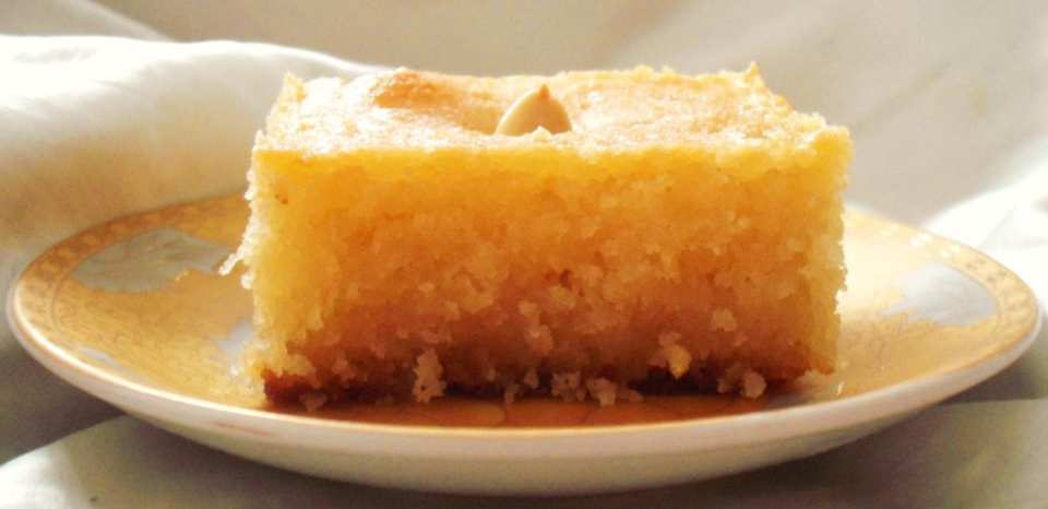 Algerian Basboussa - Semolina Cake With Syrup Recipe - Food.com