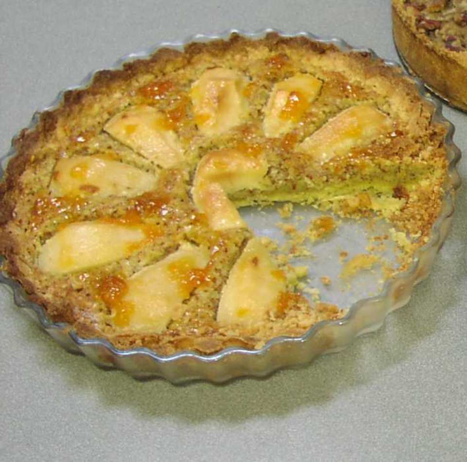 Almond Pear Flan Recipe - Food.com