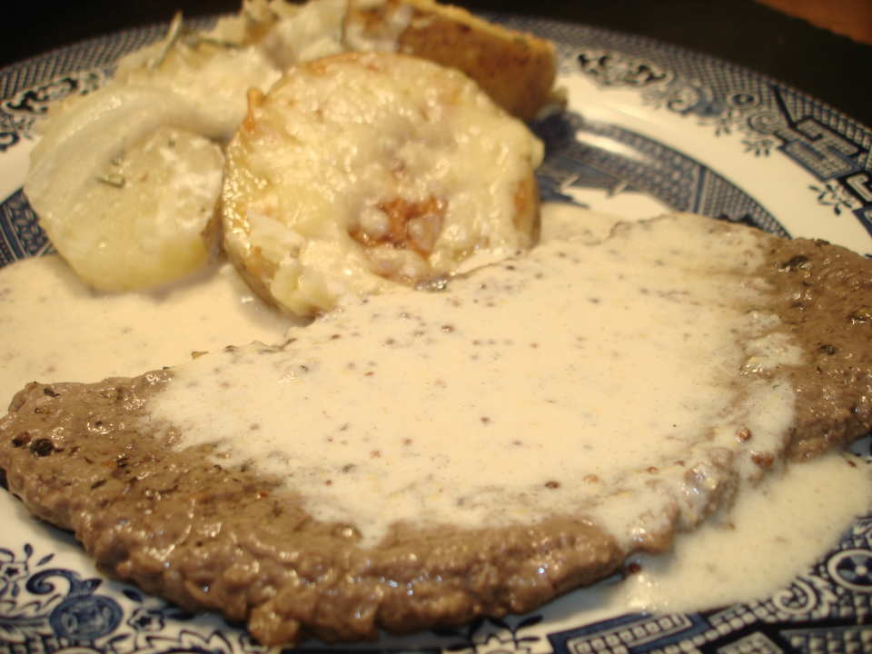 Swedish Minute Steaks With Mustard Sauce Recipe - Food.com