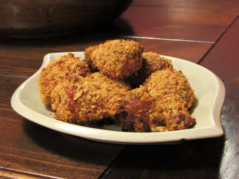 Double Coated Chicken With Corn Flakes Recipe - Food.com