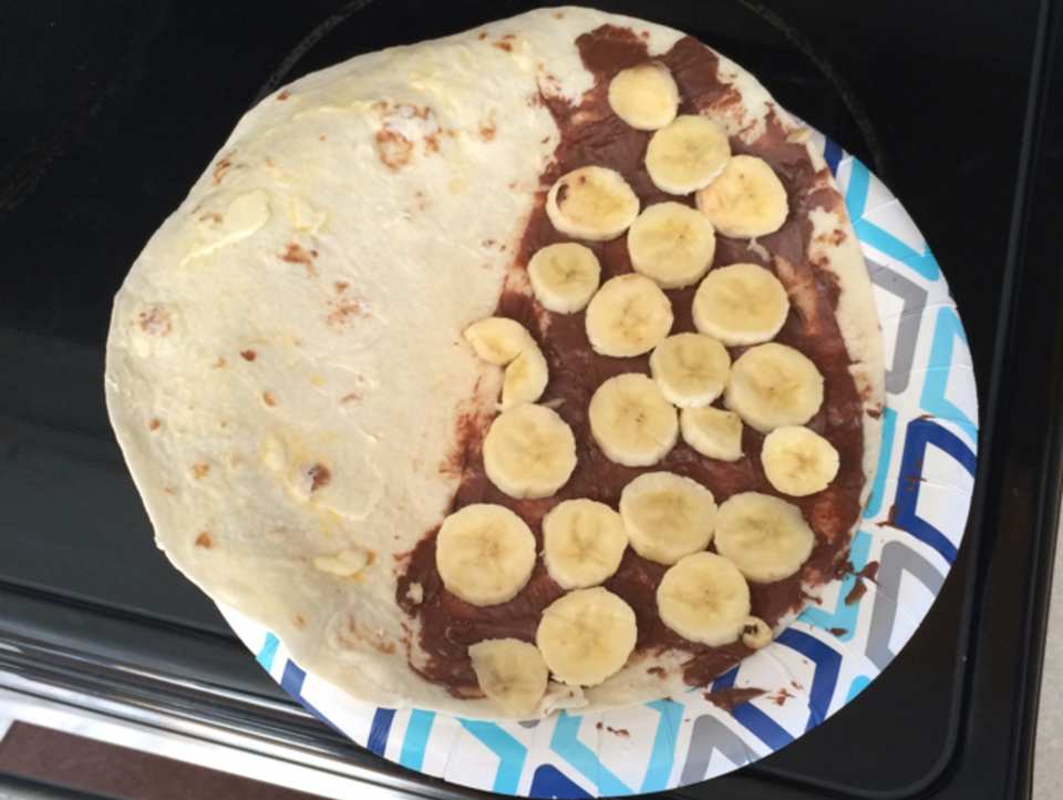 nutella wrap ideas