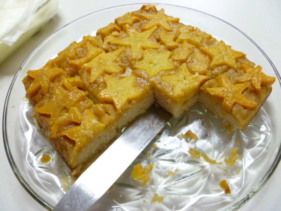 star fruit upside down cake