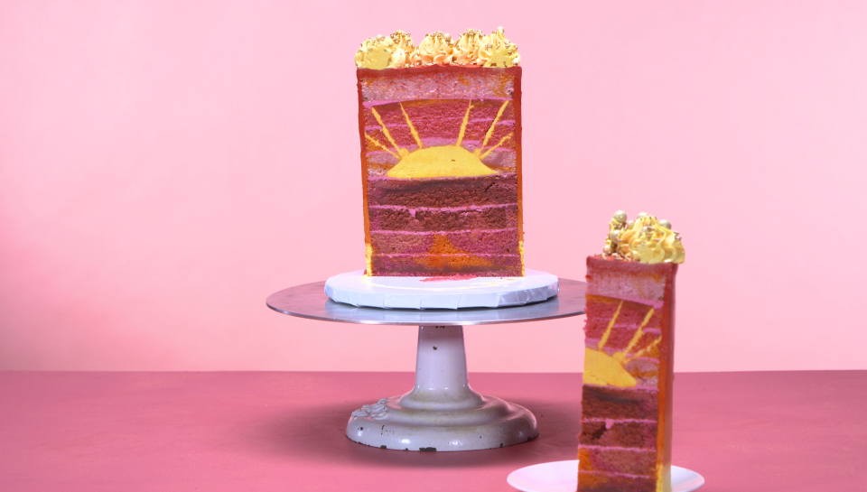 Summer Solstice Sunset Cake Recipe - Food.com