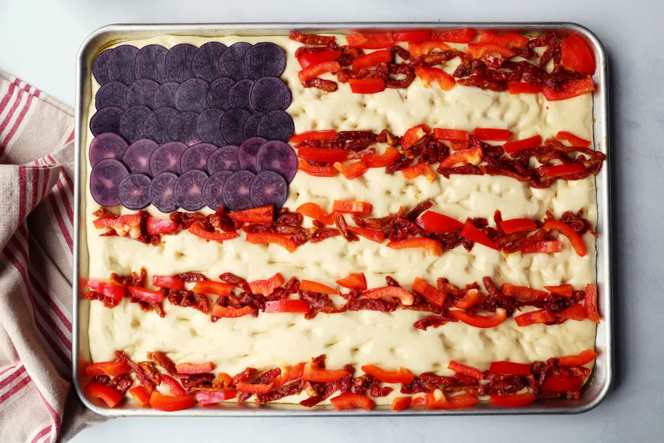 Flag Focaccia Recipe - Food.com