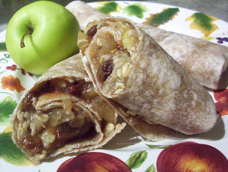 Apple Jack Breakfast Wraps Recipe - Breakfast.Food.com