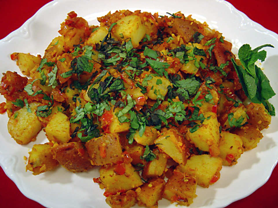 Indian-Style Potatoes - Khatta Aloo Recipe - Food.com