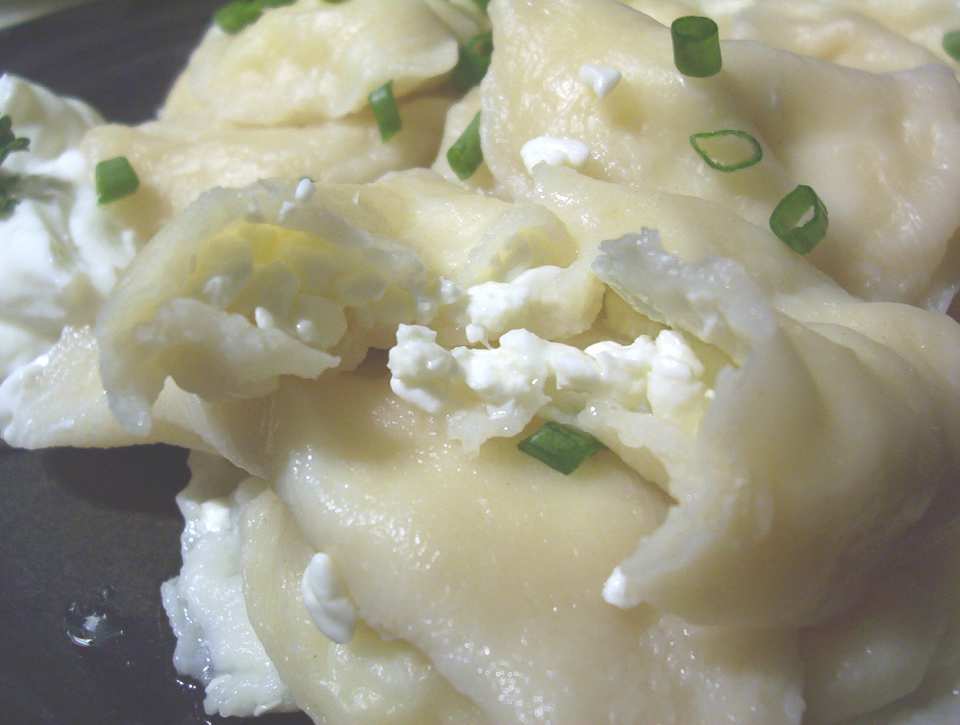 Homemade Cottage Cheese Pierogies / Perogies - the Old Fashioned Recipe ...