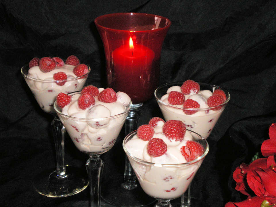 Raspberries Romanoff Recipe - Dessert.Food.com
