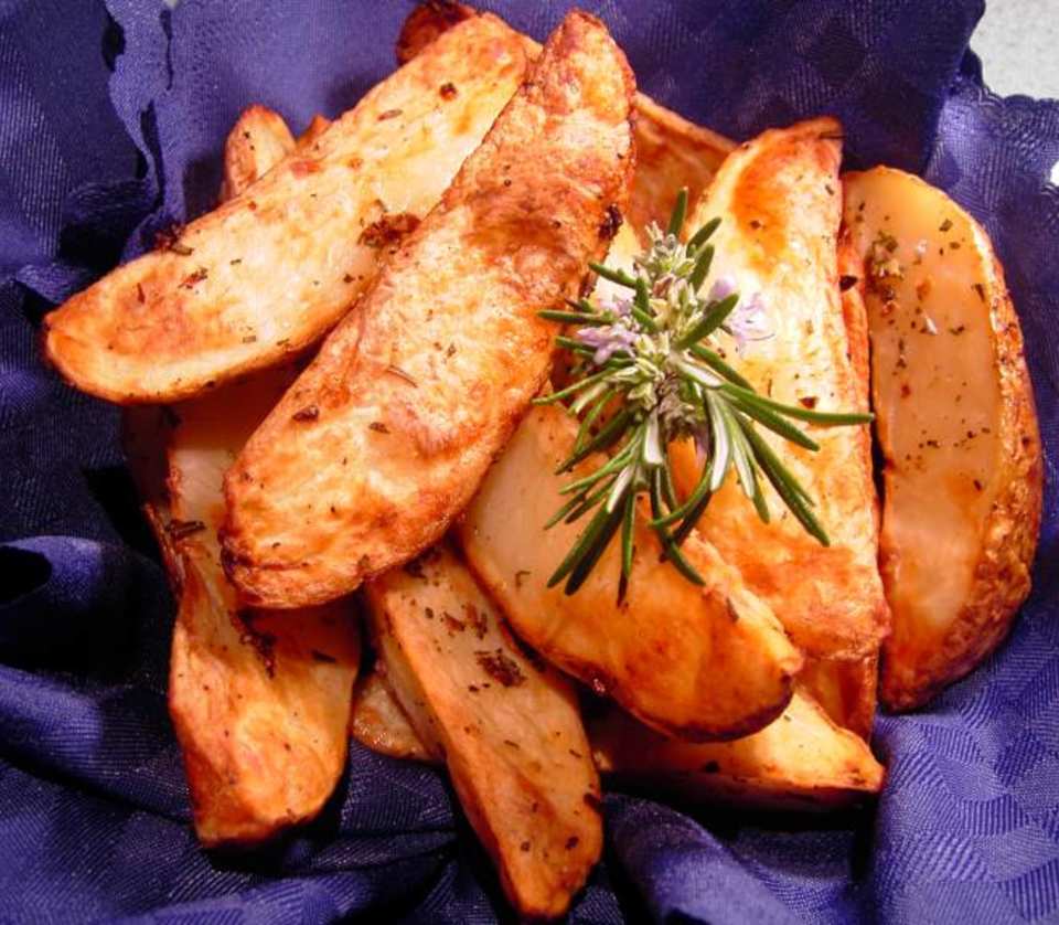 Oven Fried Rosemary Potatoes Recipe - Food.com