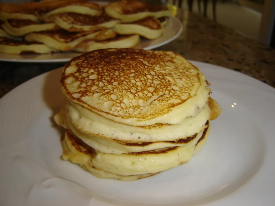 Heavenly Ricotta Pancakes Recipe - Breakfast.Food.com