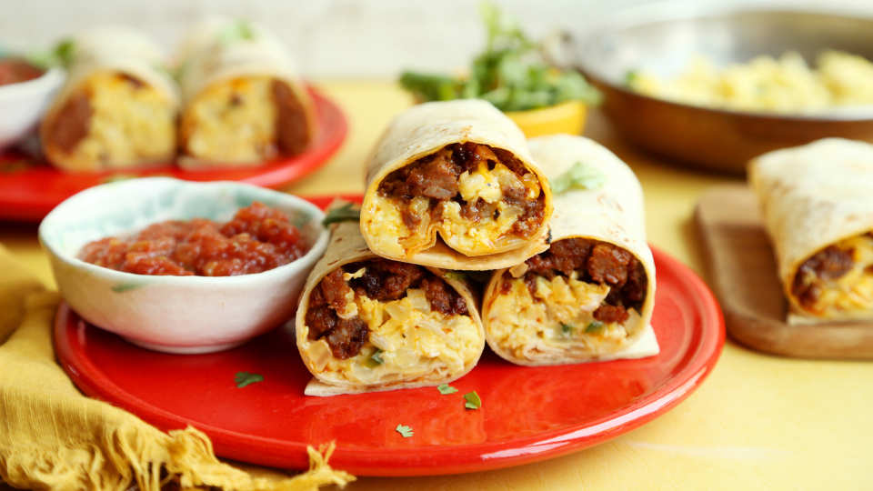 Chorizo, Egg and Cheese Wraps Recipe - Food.com