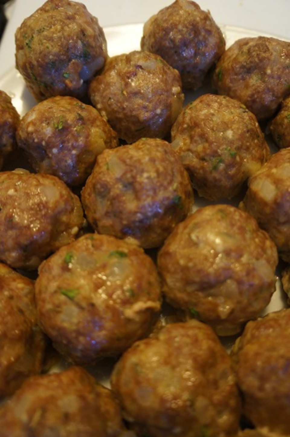 Lightened up Version of Anne Burrell's Excellent Meatballs Recipe ...
