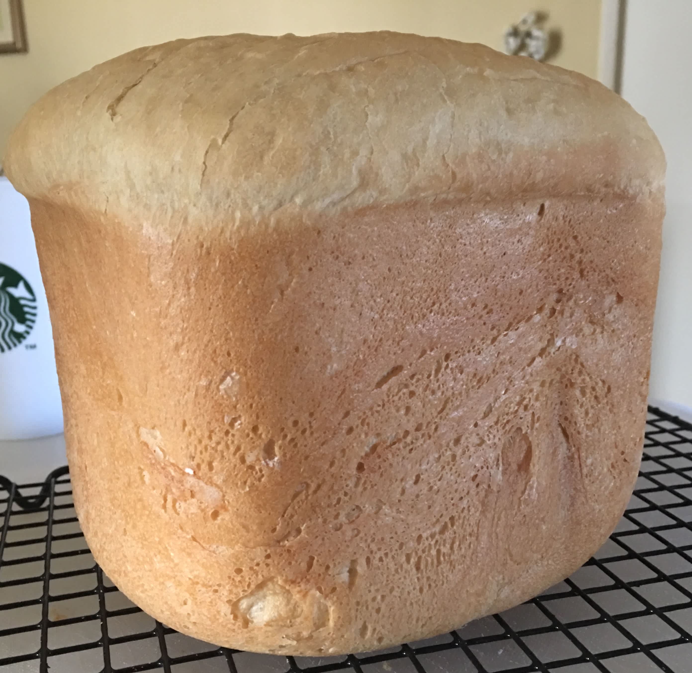 Bread Machine 2 Lb Traditional White Bread Recipe Food