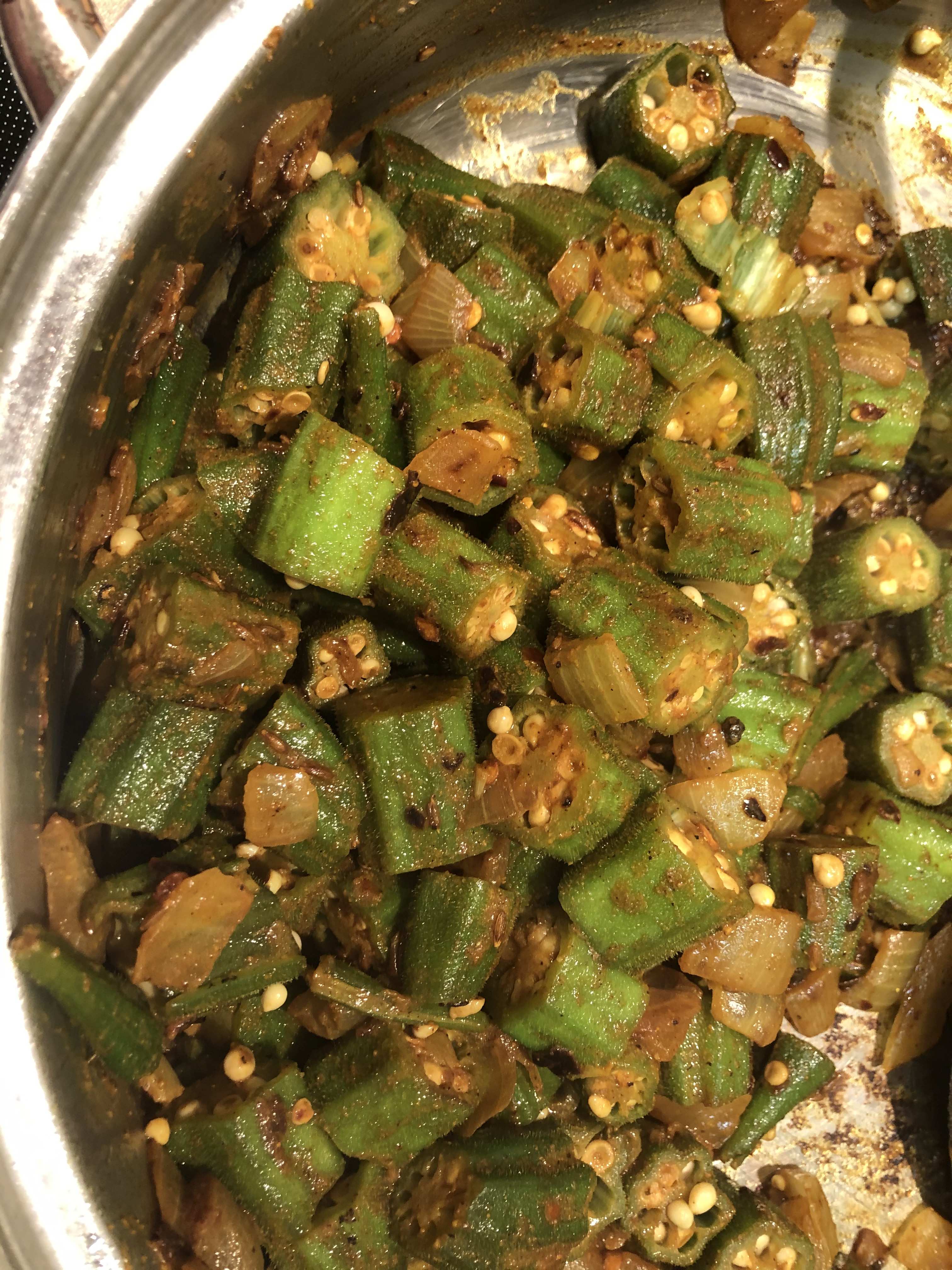 okra curry