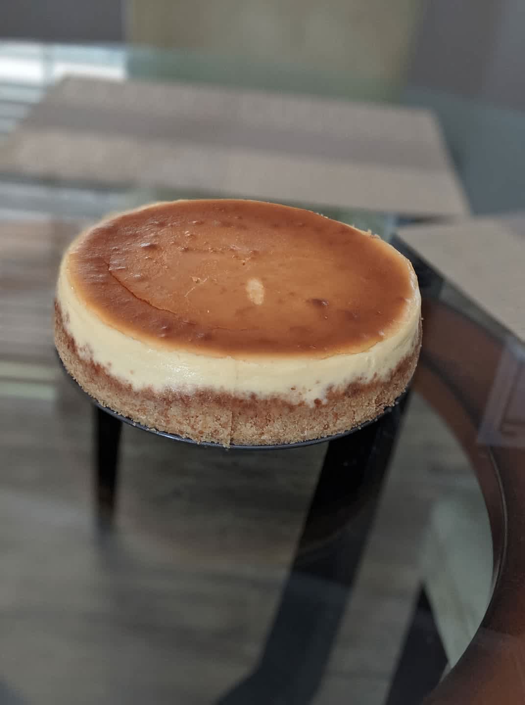 cheesecake without side crust