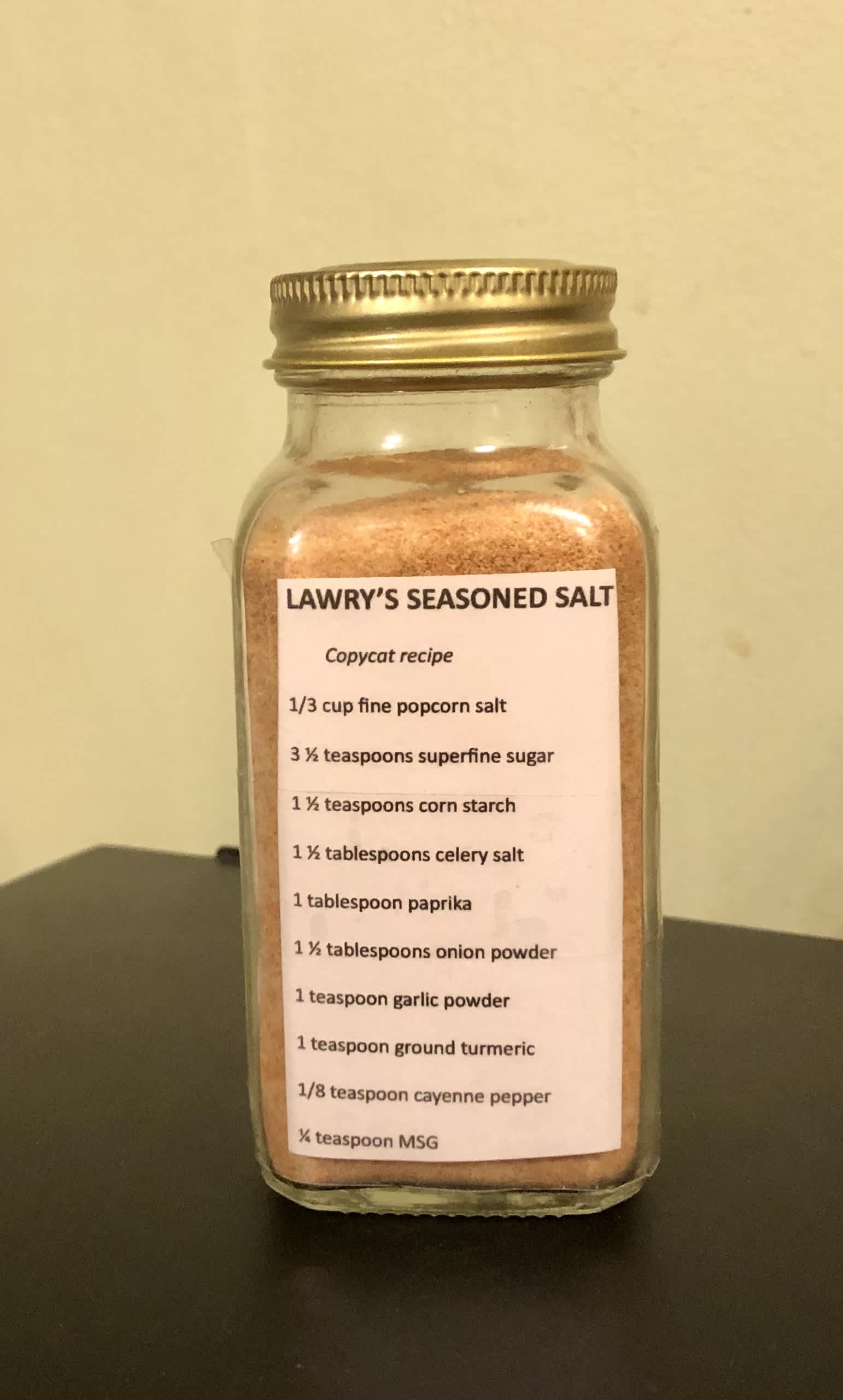 Lawry's Seasoned Salt (Copycat) Recipe - Food.com