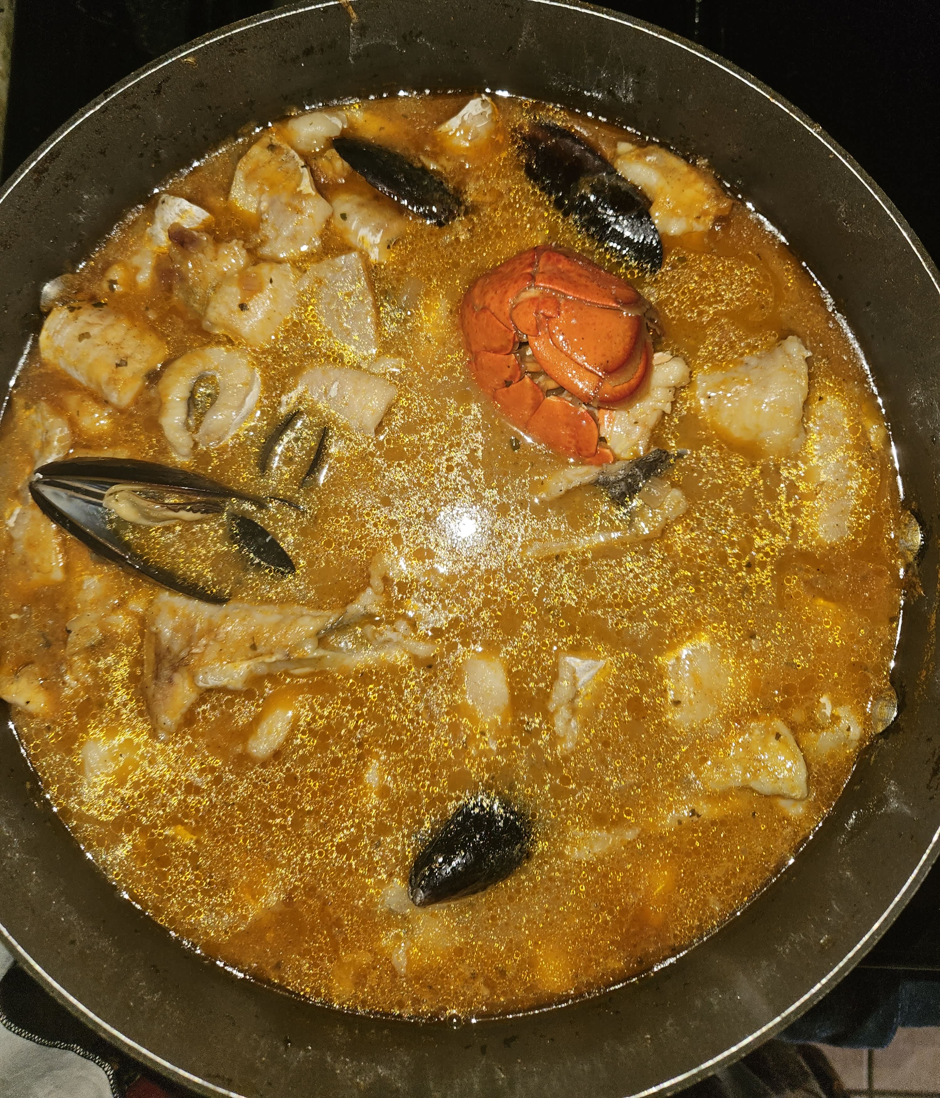 mariscada dish