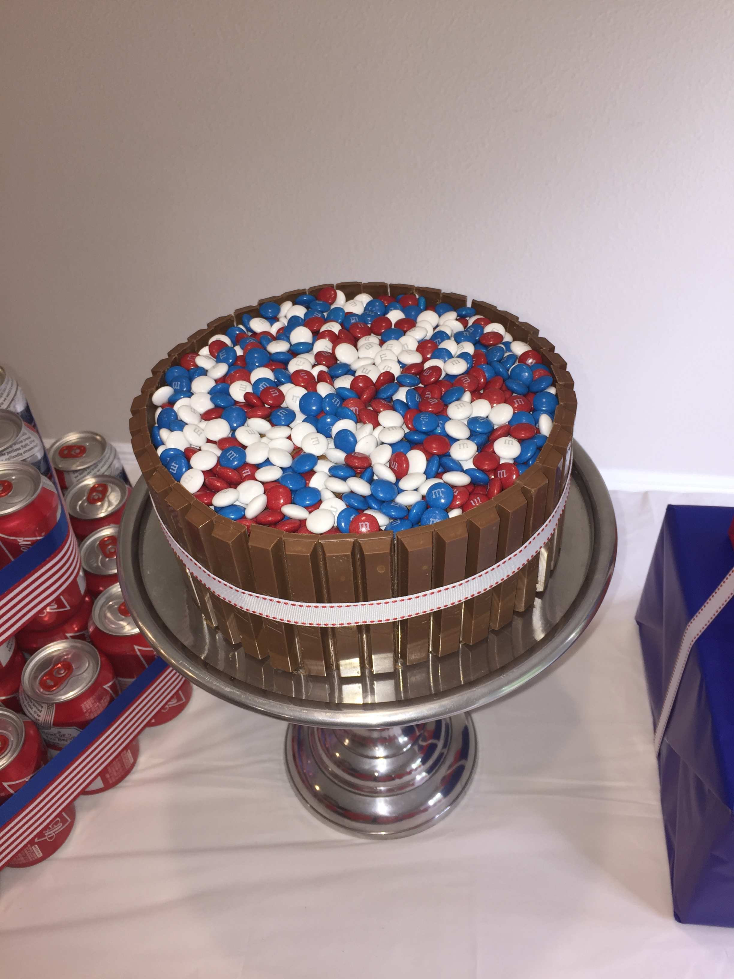 Bucket of M&M's Kit Kat Cake Recipe - Food.com