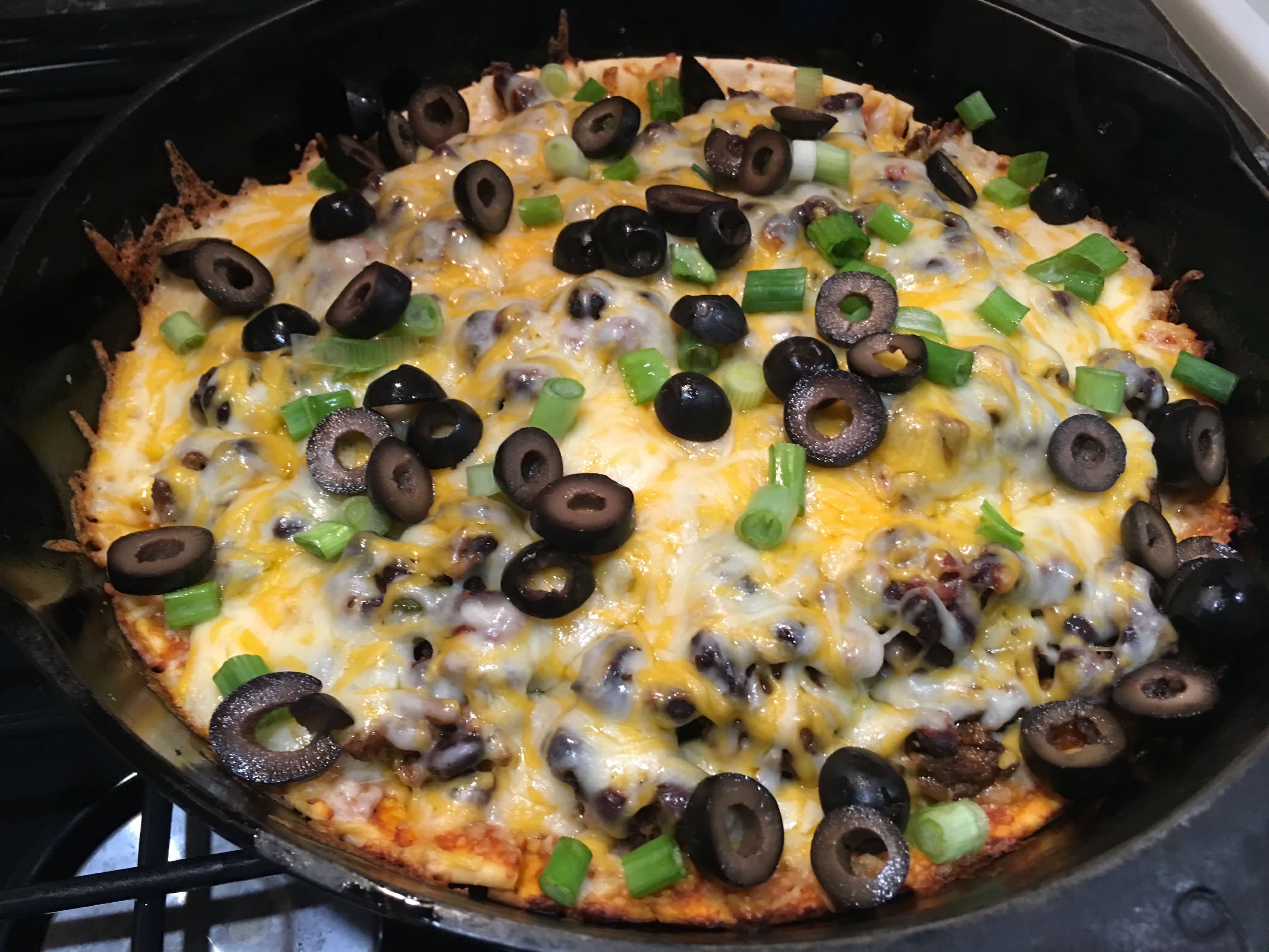 Deep Dish Taco Pizza Recipe - Food.com