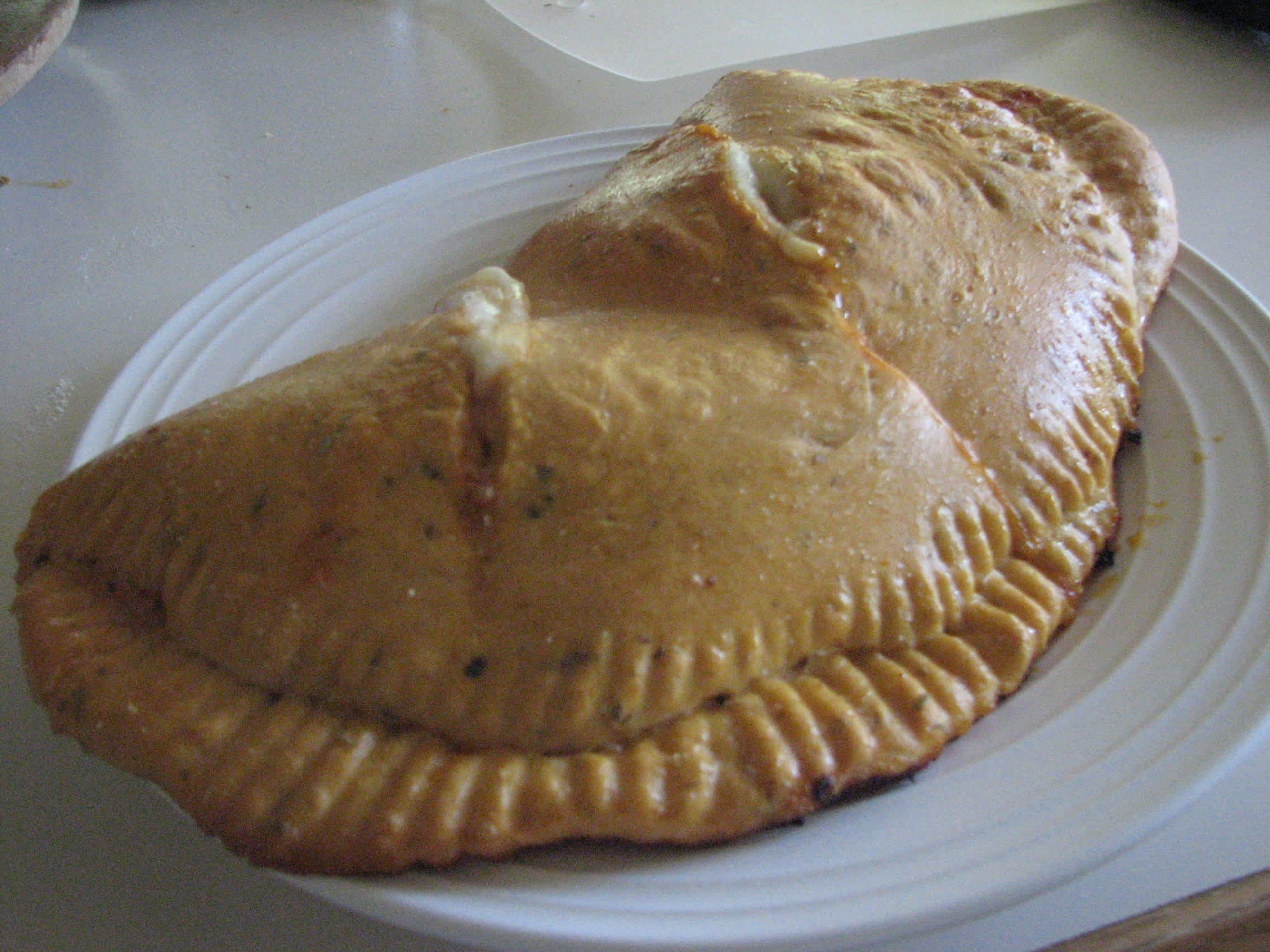 Three Meat Calzone Recipe - Food.com