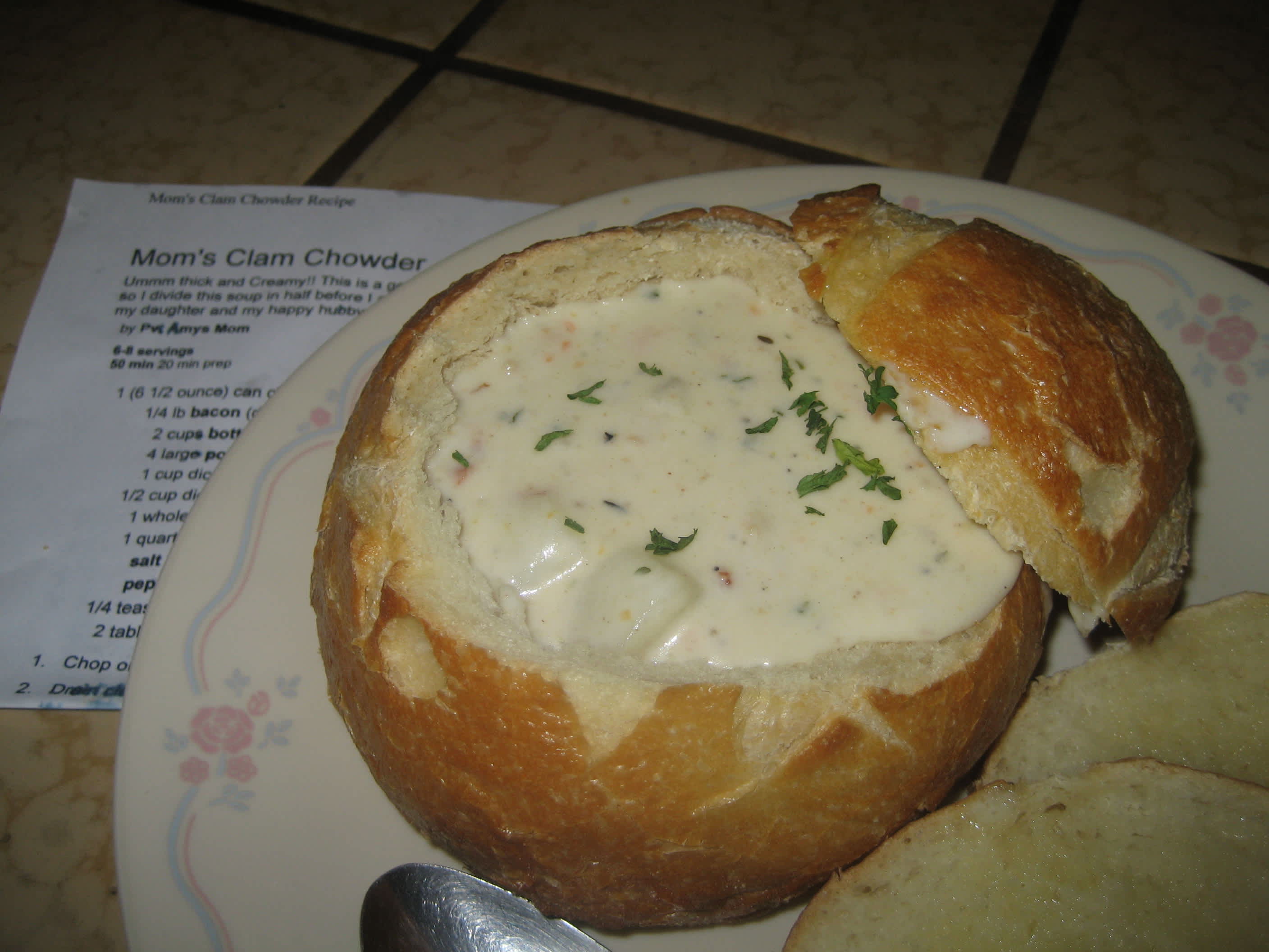 Mom's Famous Clam Chowder Recipe - Food.com