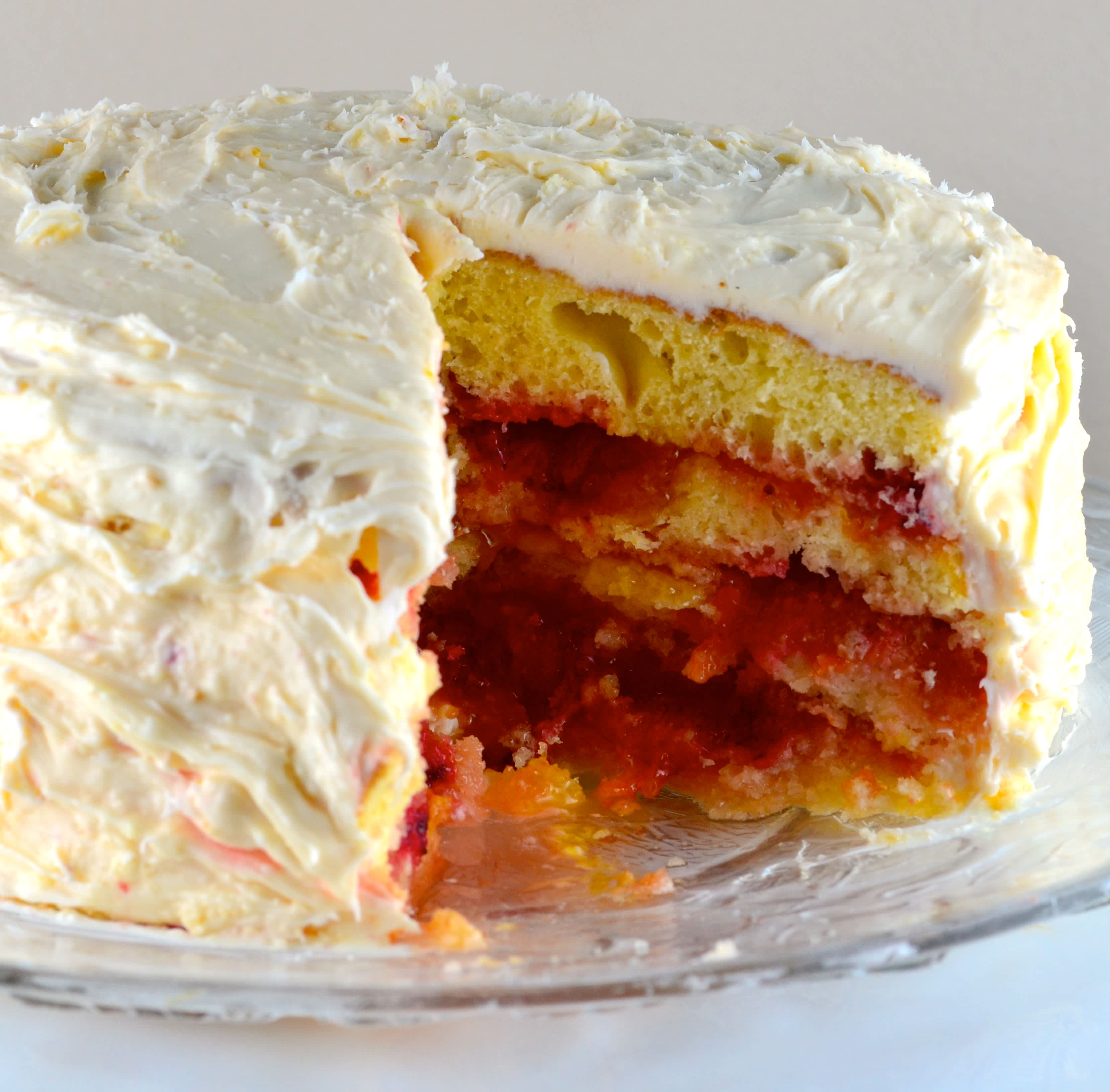 Diabetic Spring Fling Layered White Cake Recipe - Food.com