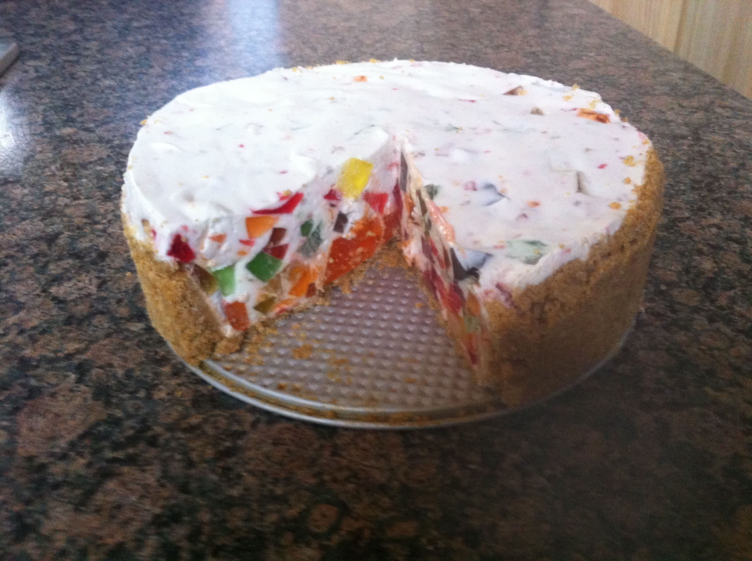 Aunt Agnes' Broken Glass Cake Recipe - Food.com