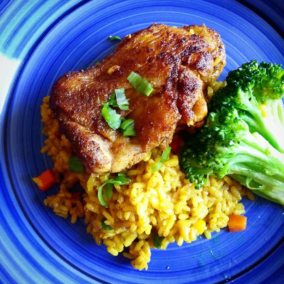 Chicken, Rice, and Spices Bake Recipe - Food.com