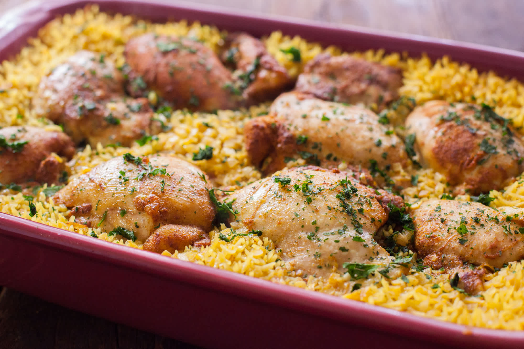 Chicken, Rice, and Spices Bake Recipe - Food.com